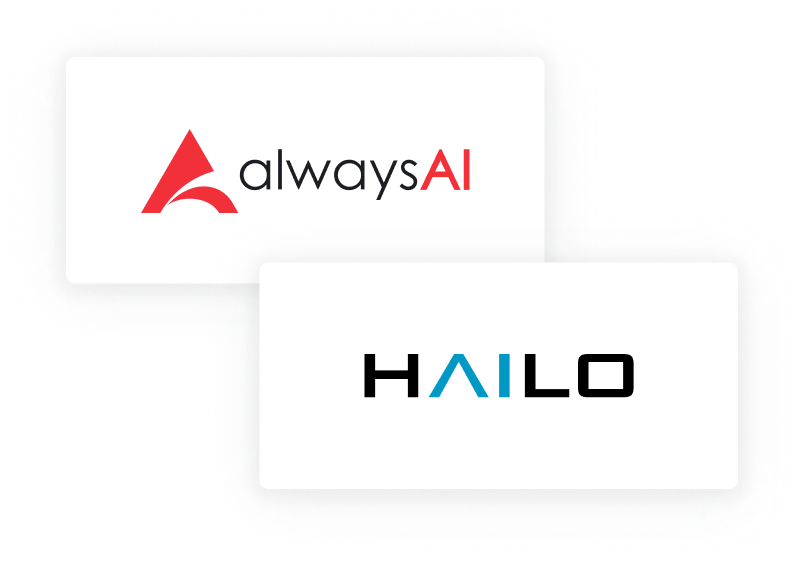 alwaysAI partners with AI chipmaker Hailo